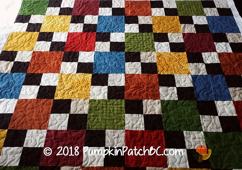 Flannel Squares - Pumpkin Patch
