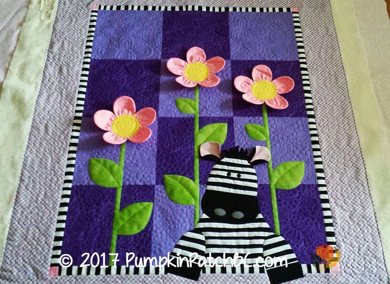 Zoe the Zebra - Pumpkin Patch