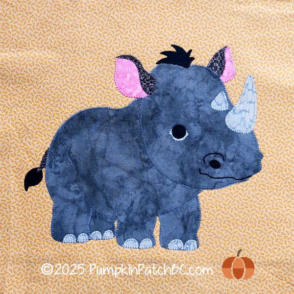 Safari Block #6 - Pumpkin Patch